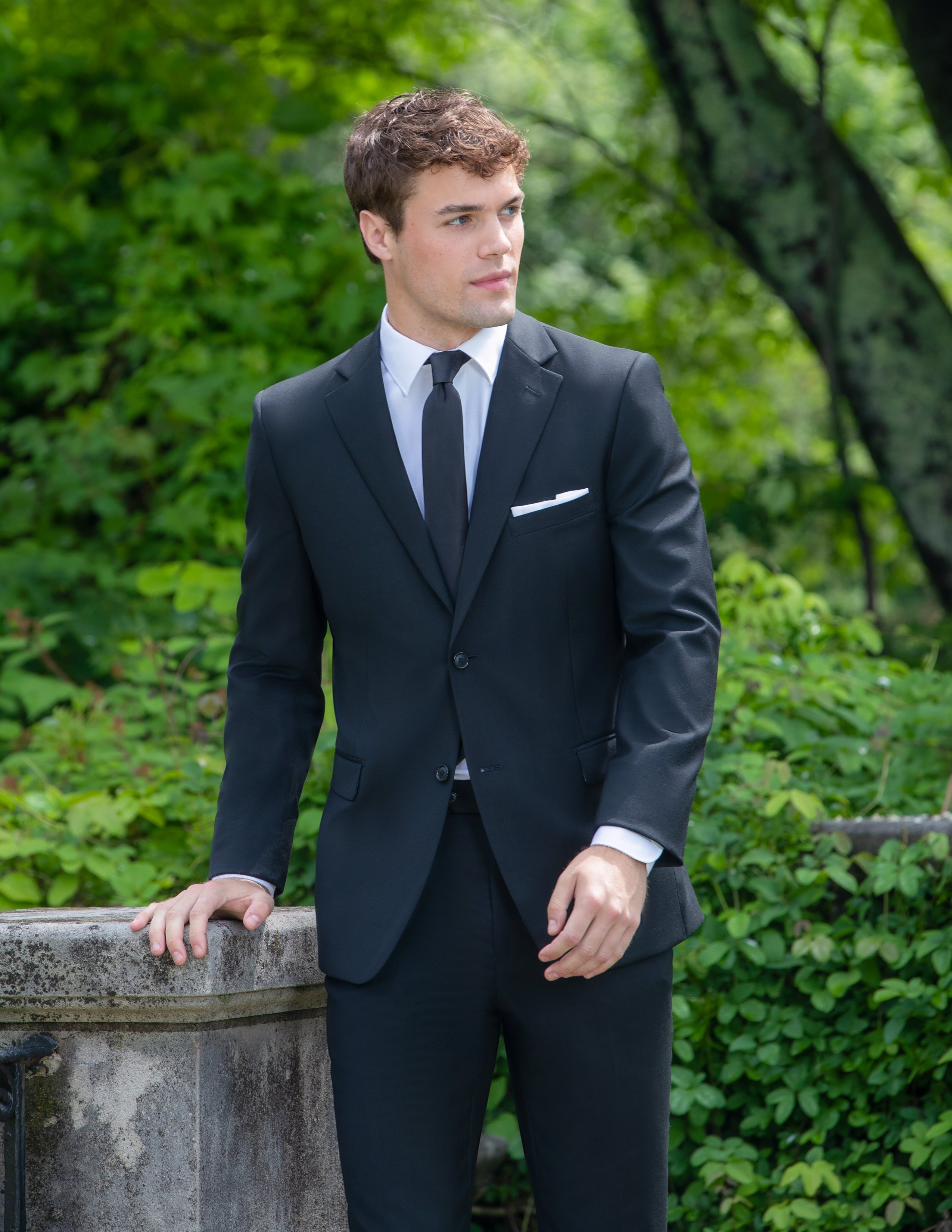 MENS "HIGH PERFORMANCE" SUIT SEPARATES - BLACK COAT – Fabian Group