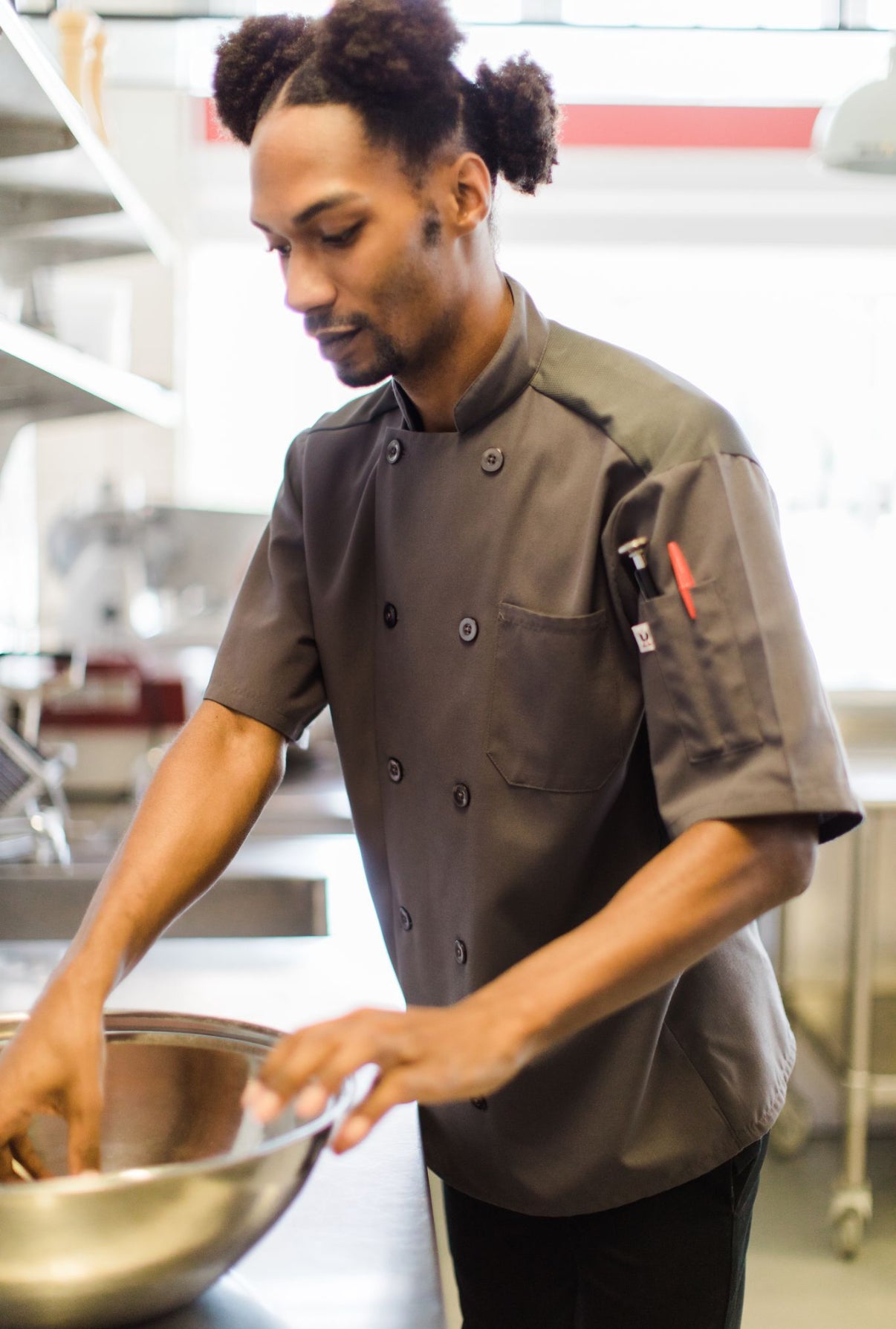 Spun Poly Specialist Pro Vent Chef Coat #0421P – Fabian Group